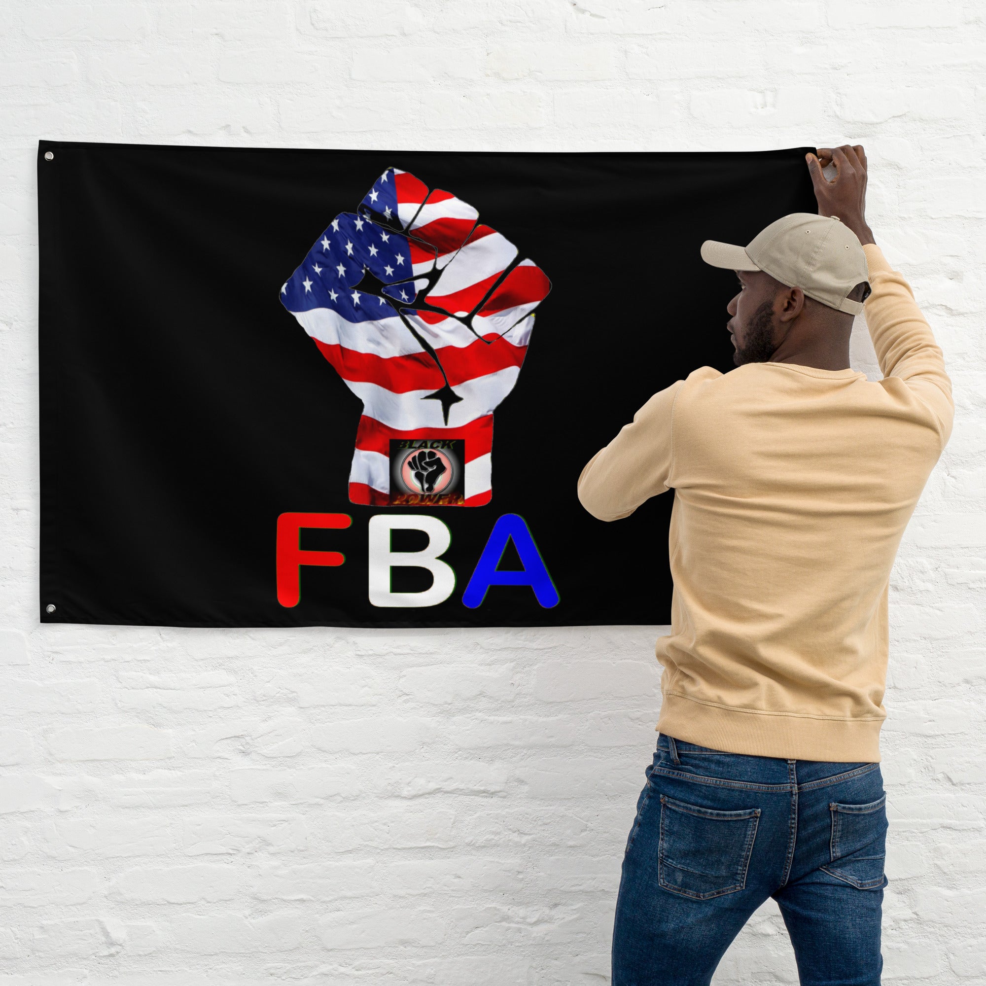 fba USA FIST Flag – G The Winner